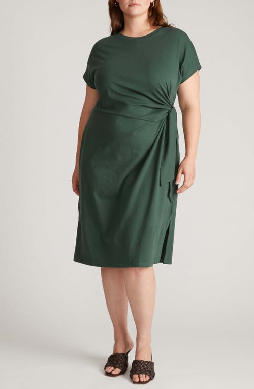 UNIVERSAL STANDARD Universal Standard crescent knot t-shirt dress